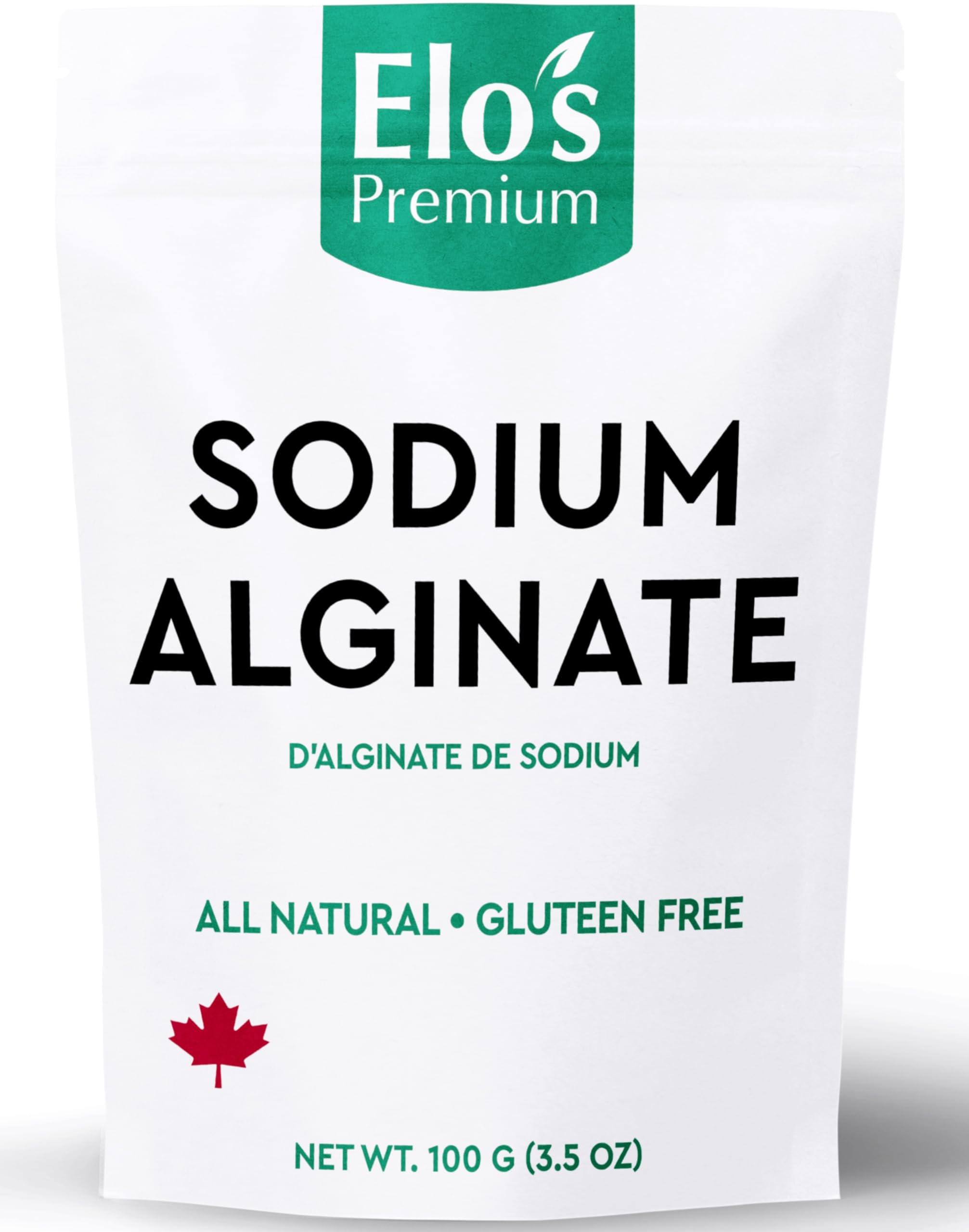 Sodium Alginate Powder 100g (3.5g) | Premium Food-Grade : Amazon.ca ...