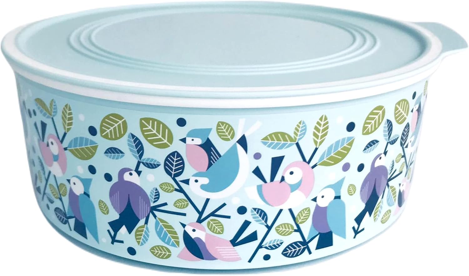 Tupperware Quadro Ultimo 1.5 L Light Blue Mint Frülings Motif Birds ...