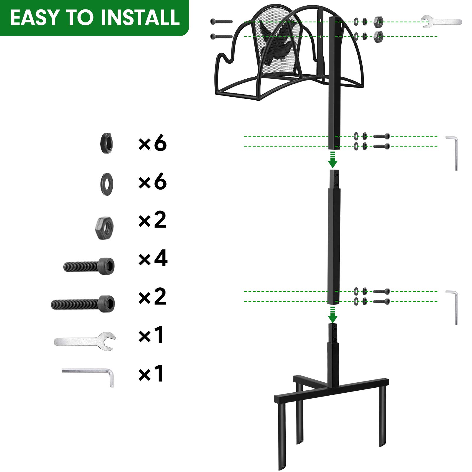 Snapklik.com : Decorative Garden Hose Holder Hose Stand For Outside ...