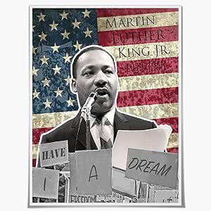 Amazon.com: Generic African American Decor Martin Luther King Poster ...