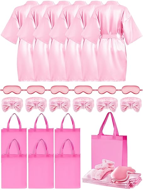 Amazon.com: Sintuff 24 Pcs Kids Spa Party Supplies for Girls 6 Spa ...