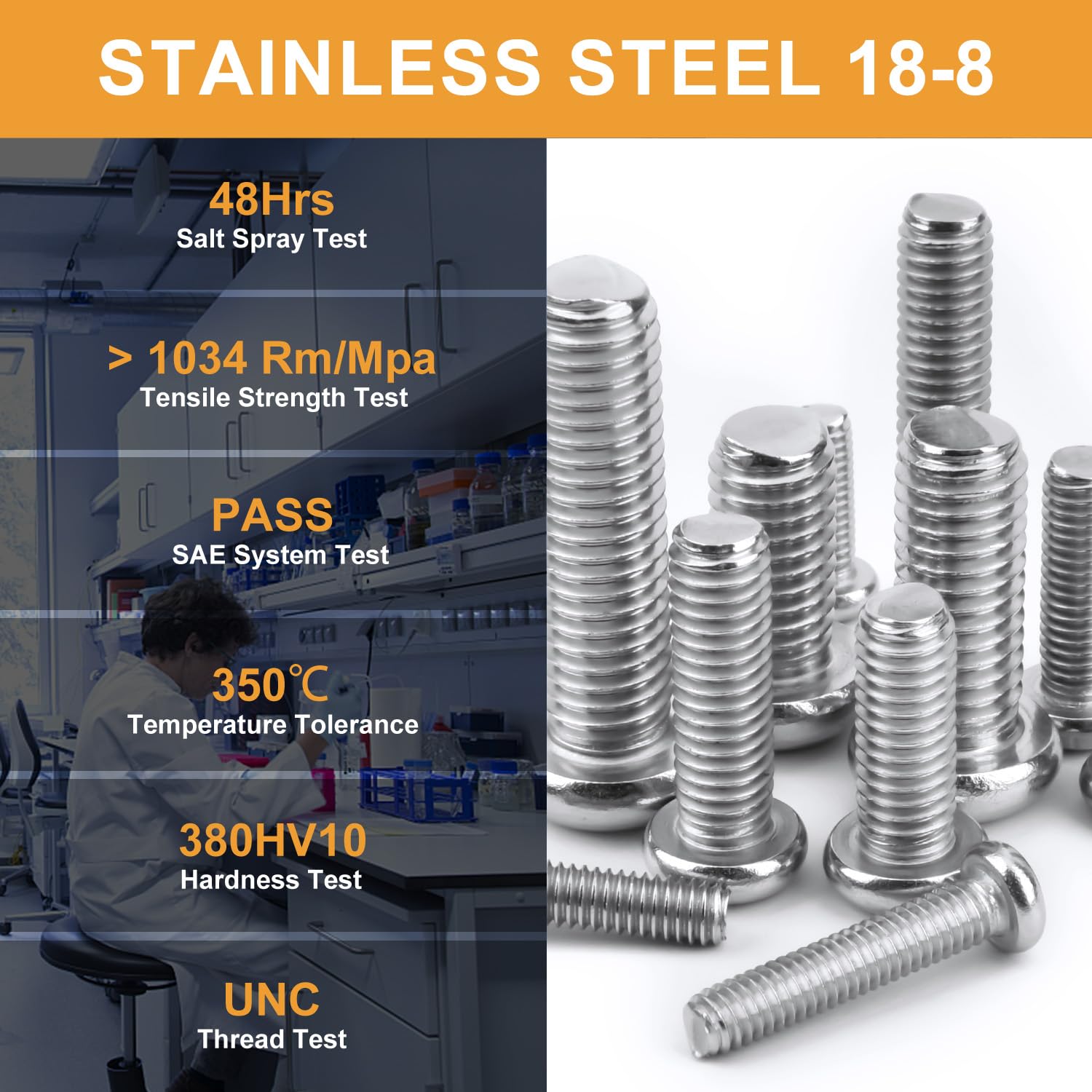 Snapklik.com : 600PCS Metric Machine Screws Assortment Kit, Phillips ...