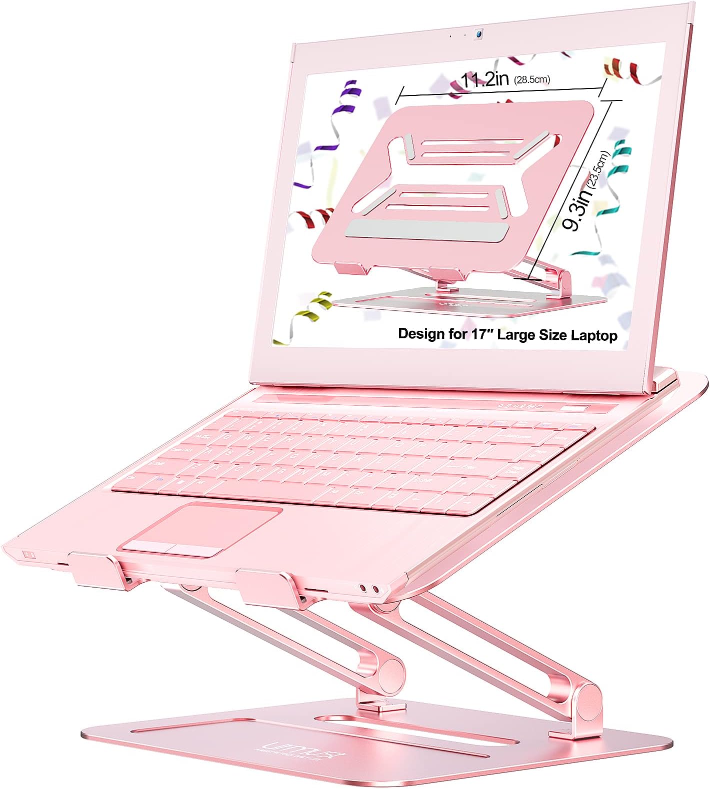 Amazon.com: Nulaxy Laptop Stand, Detachable Ergonomic Laptop Mount ...