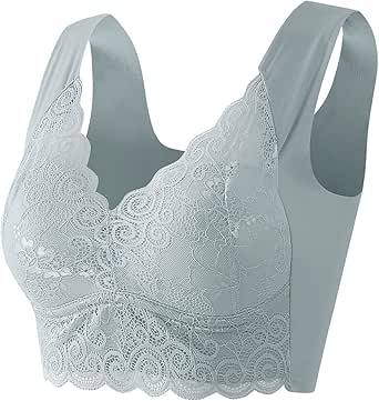 Amazon | ノンワイヤーブラ 小さく見せる 脇高設計 補正ブラ バストアップ 谷間メイク 脇肉スッキリ ノンワイヤーブラビューティアップ ...