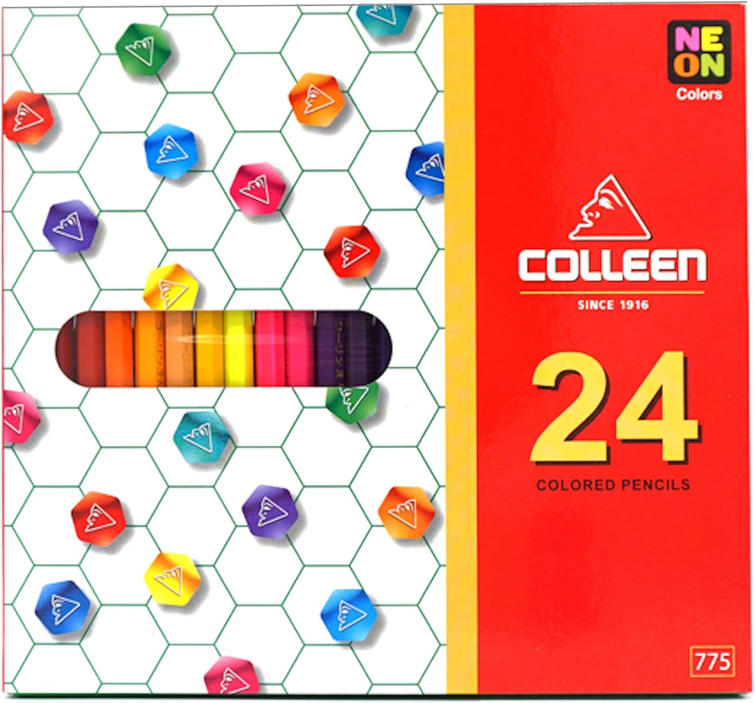 Colleen: lápiz de colores Colleen, juego de 24 colores 775-24 lápices ...