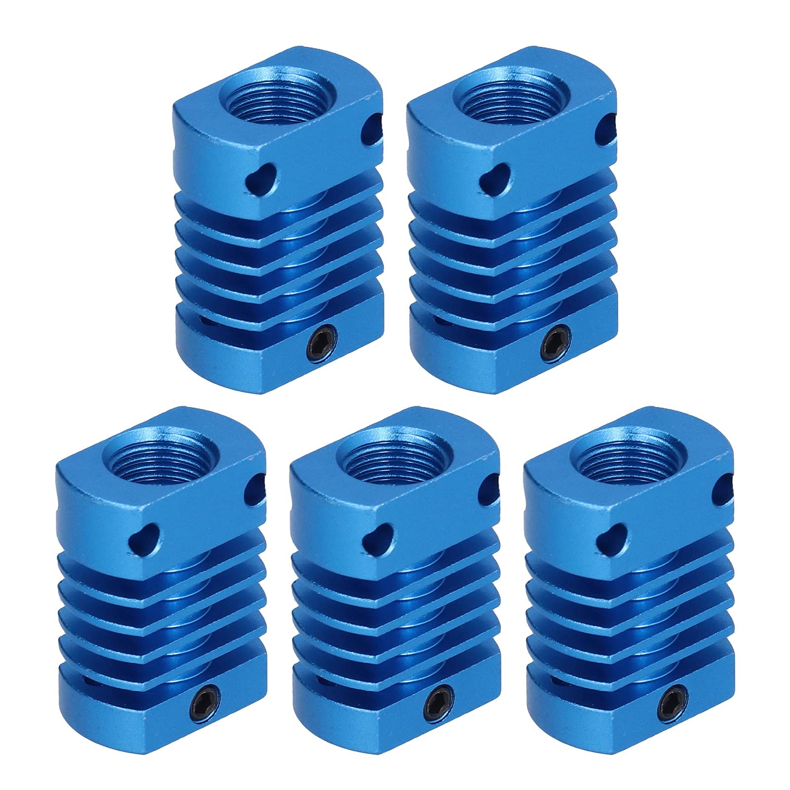 Amazon.com: Printer Heat Dissipation Block, Durable Blue 3D Printing ...