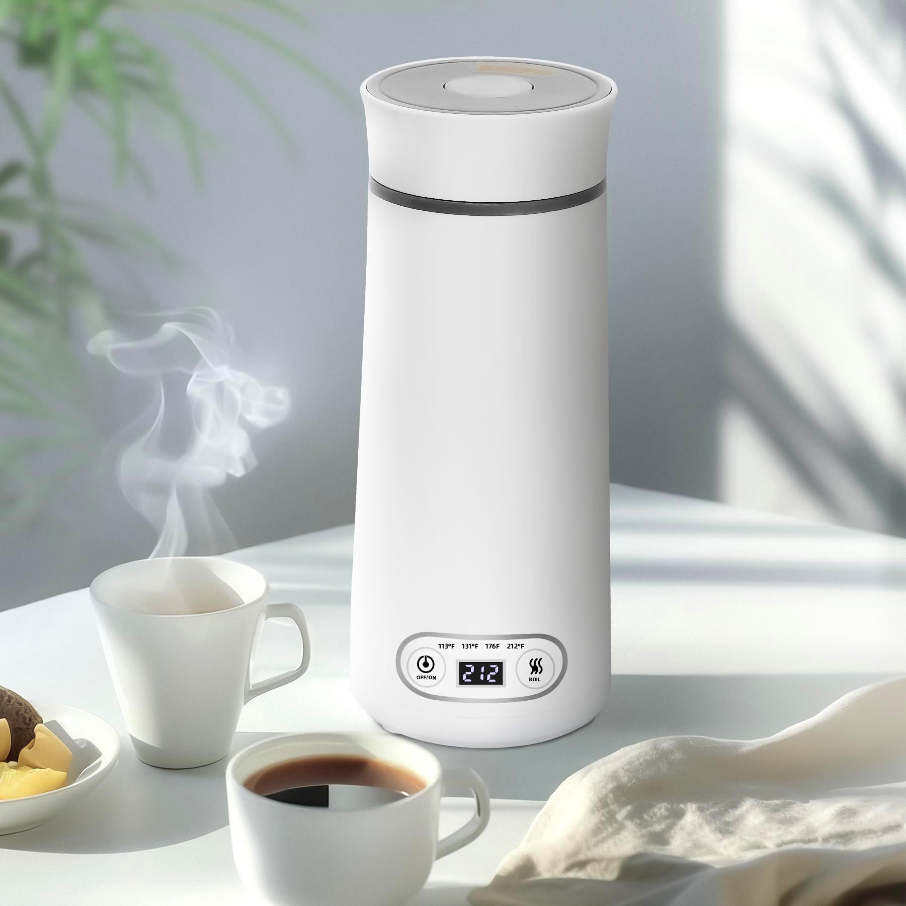 Amazon.com: Portable Tea Kettle Electric Travel, 350ML mini tea kettle ...