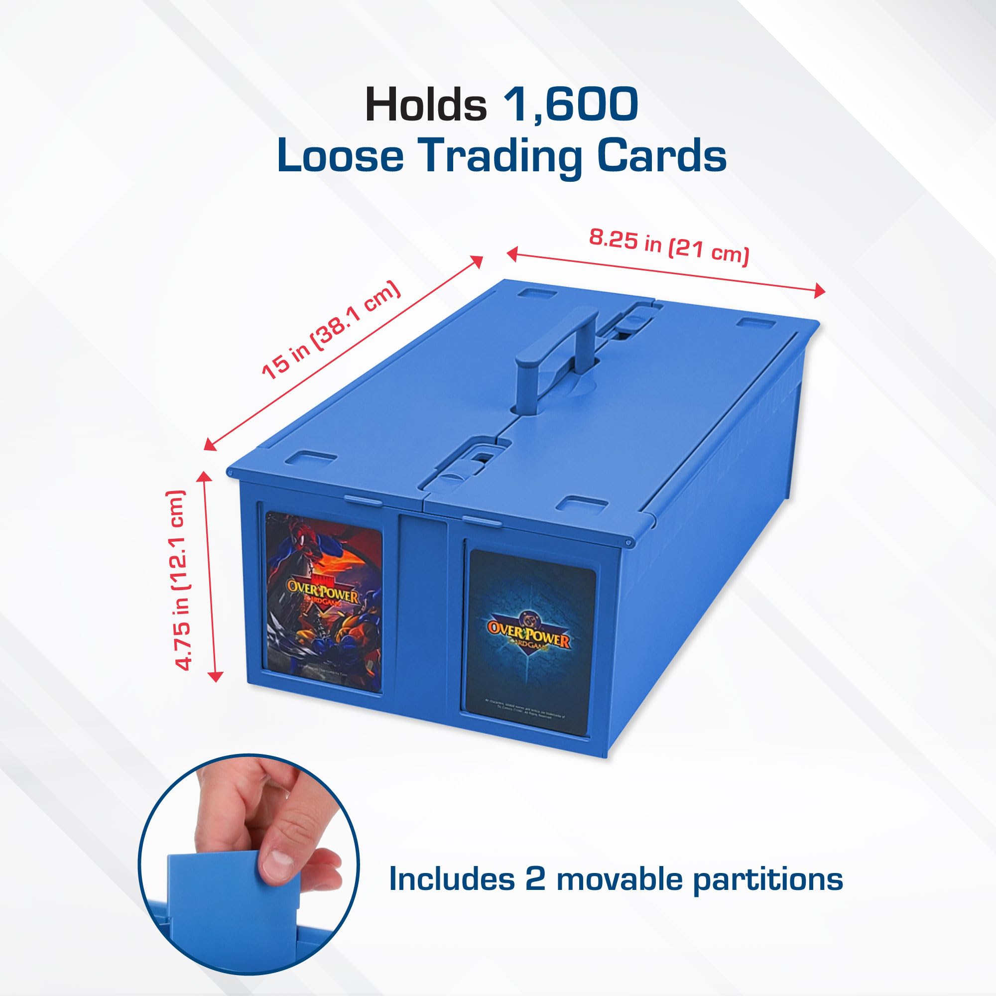 Snapklik.com : BCW Collectible Card Bin