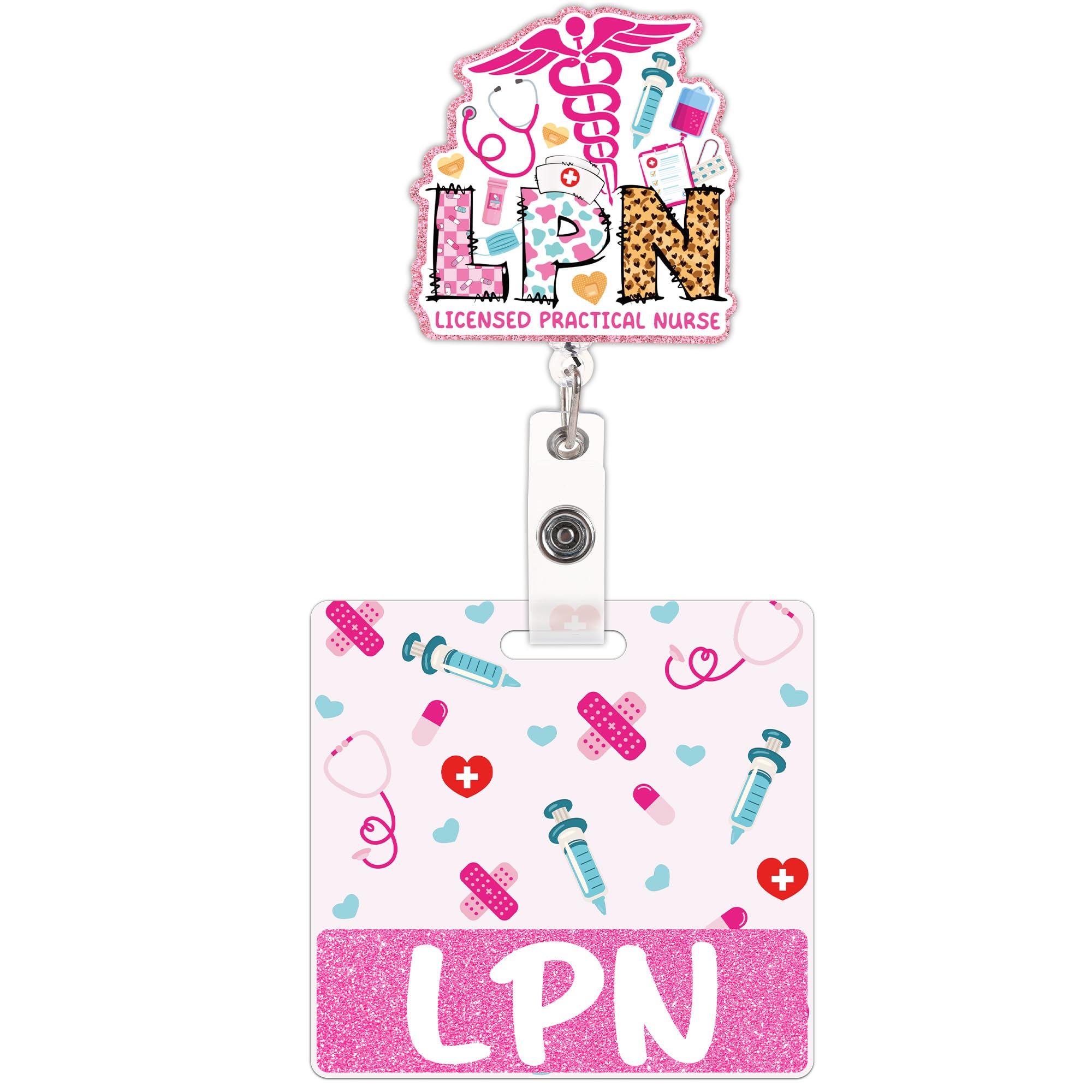 Amazon.com : Badge Reel Retractable with Badge Buddy - Licensed ...