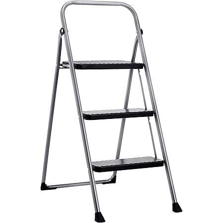 Amazon.com: Tricam TRP-2 2STEPS 325LB Step Stool, Black : Office Products