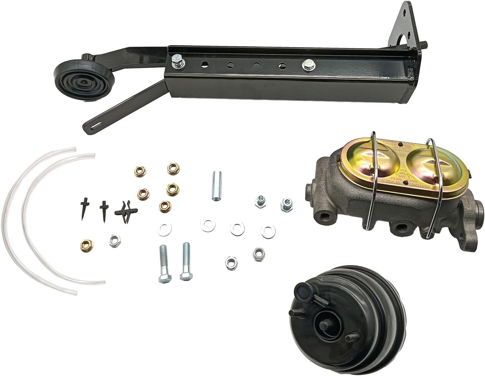 Amazon.com: 7" Universal Firewall Mount Power Brake Pedal Conversion ...