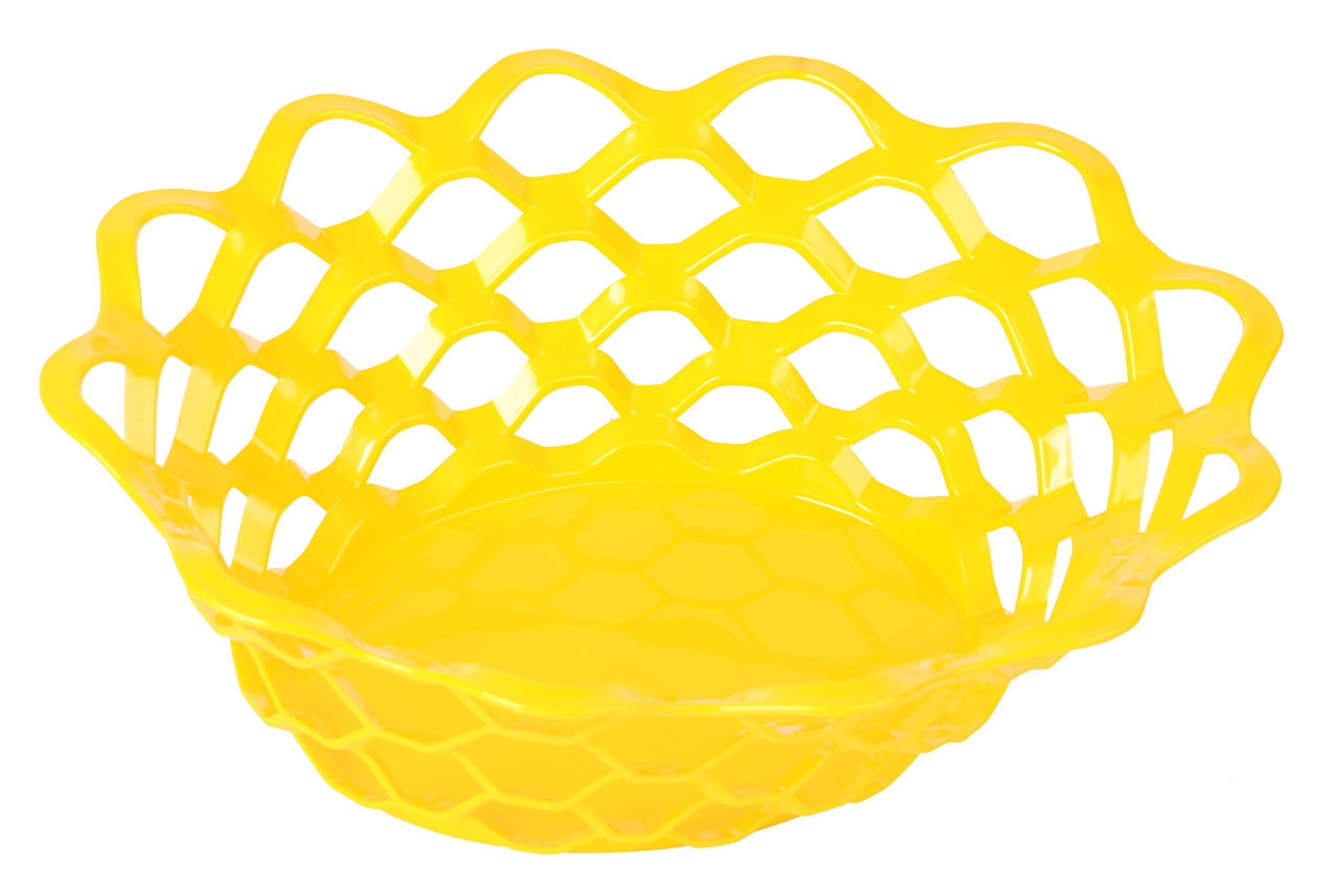 Amazon.com: Mintra Home Plastic Bread Or Fruit Serving Oval Basket ...