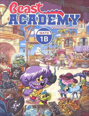 Beast Academy 1B Math Guide and Practice (combined version): Jason ...