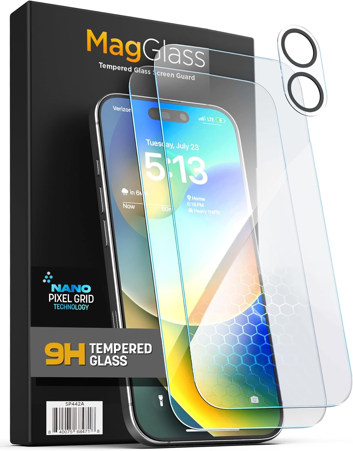 Amazon.com: magglass Designed for iPhone 16 Plus Screen Protector with ...