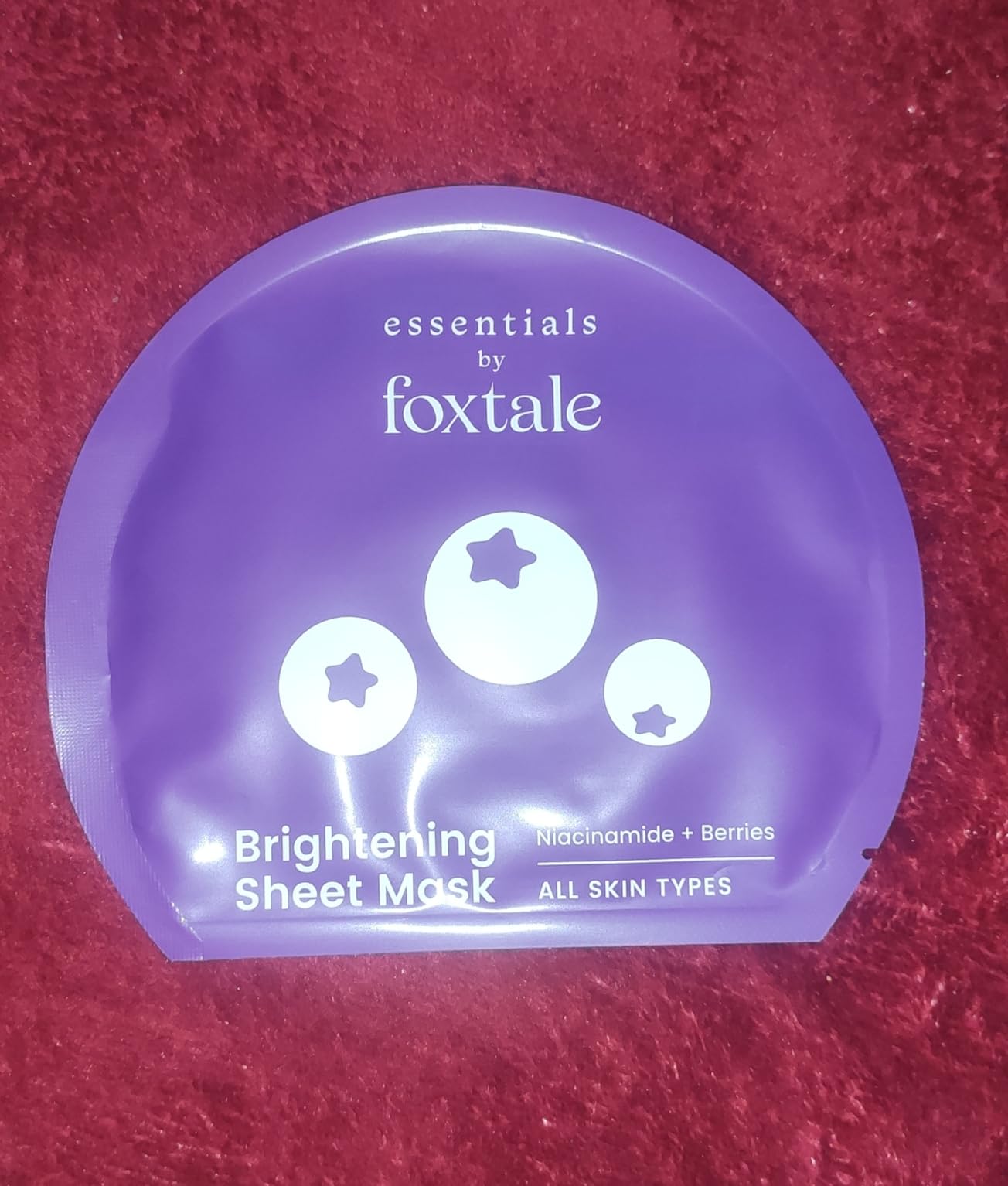 Buy Foxtale Essentials Brightening Sheet Mask with Niacinamide and ...