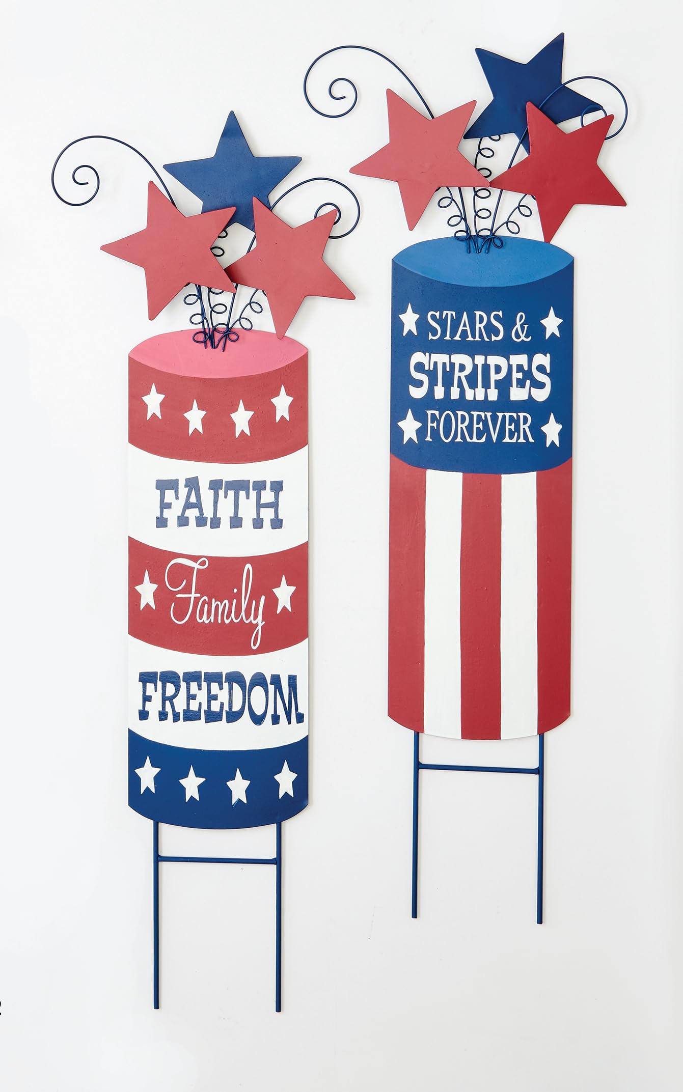 Amazon.com: Worth Imports 32" Metal July 4th Patriotic Firecracker ...