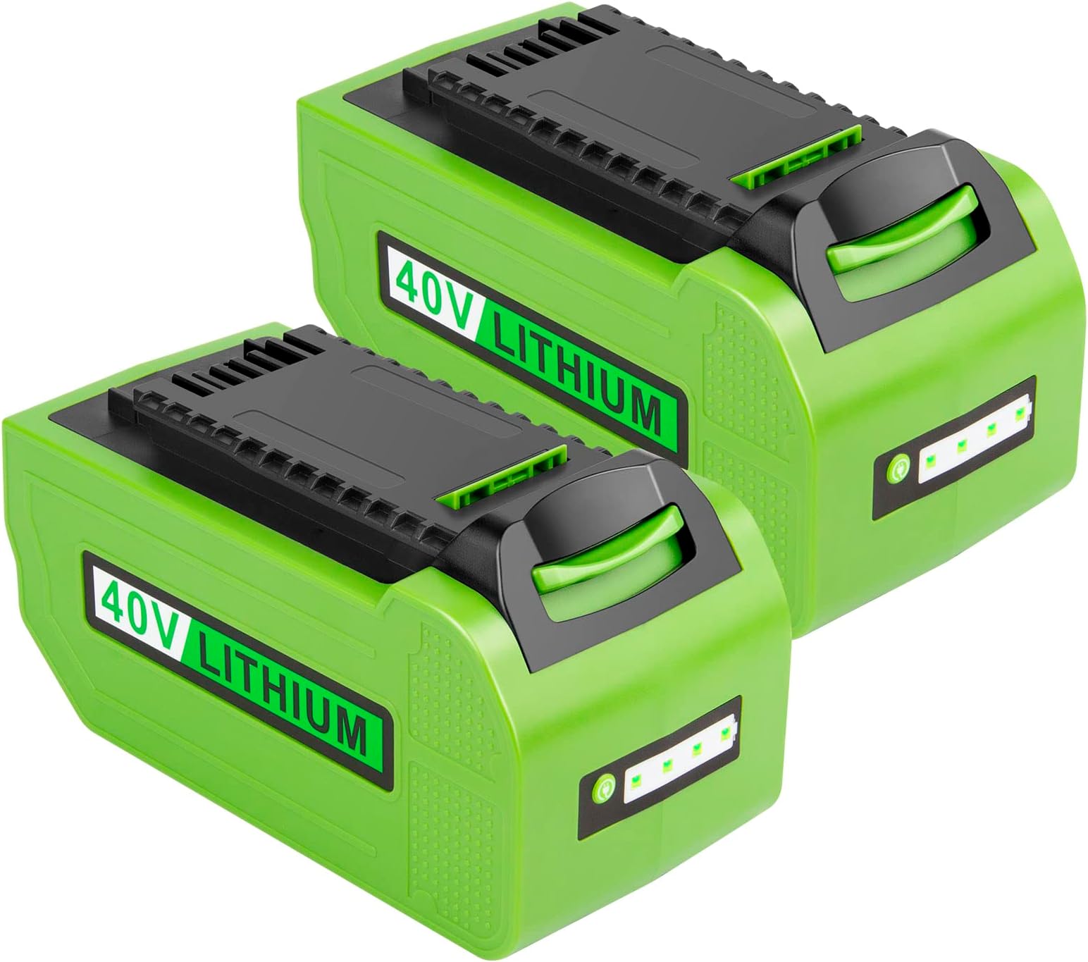 Amazon.com: [2 Pack] HIGH Output 6.0Ah 40V Battery for GreenWorks 40 ...