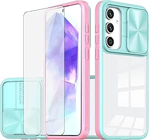 Asuwish Phone Case for Samsung Galaxy A35 5G with Screen Protector ...