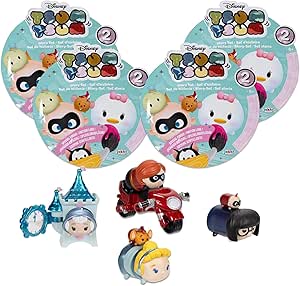 Amazon.com: Disney TSUM TSUM Disney Friends - Mini figuras de Disney en ...