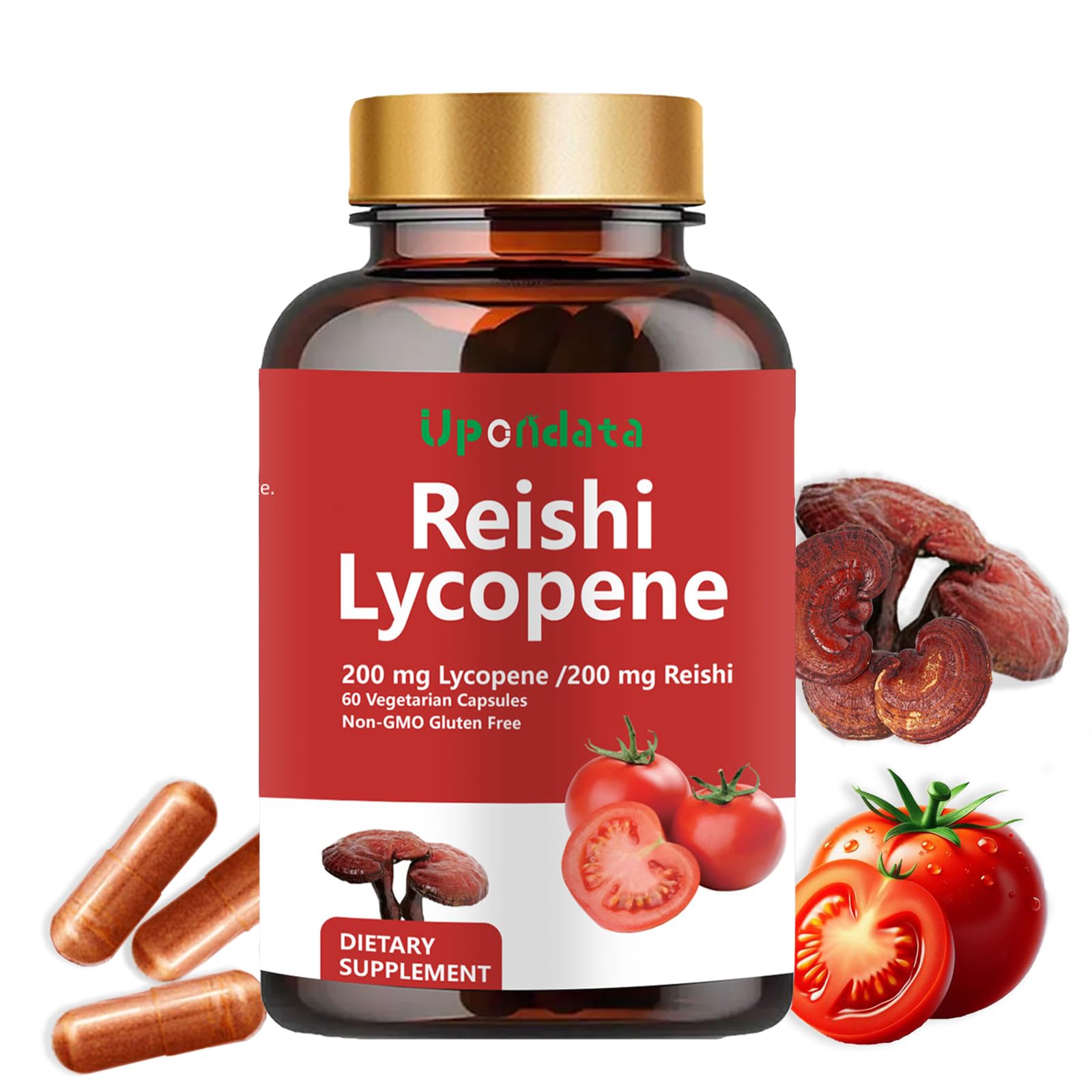 Amazon.com: Upondata Lycopene Capsules - Lycopene Supplement 200mg with ...