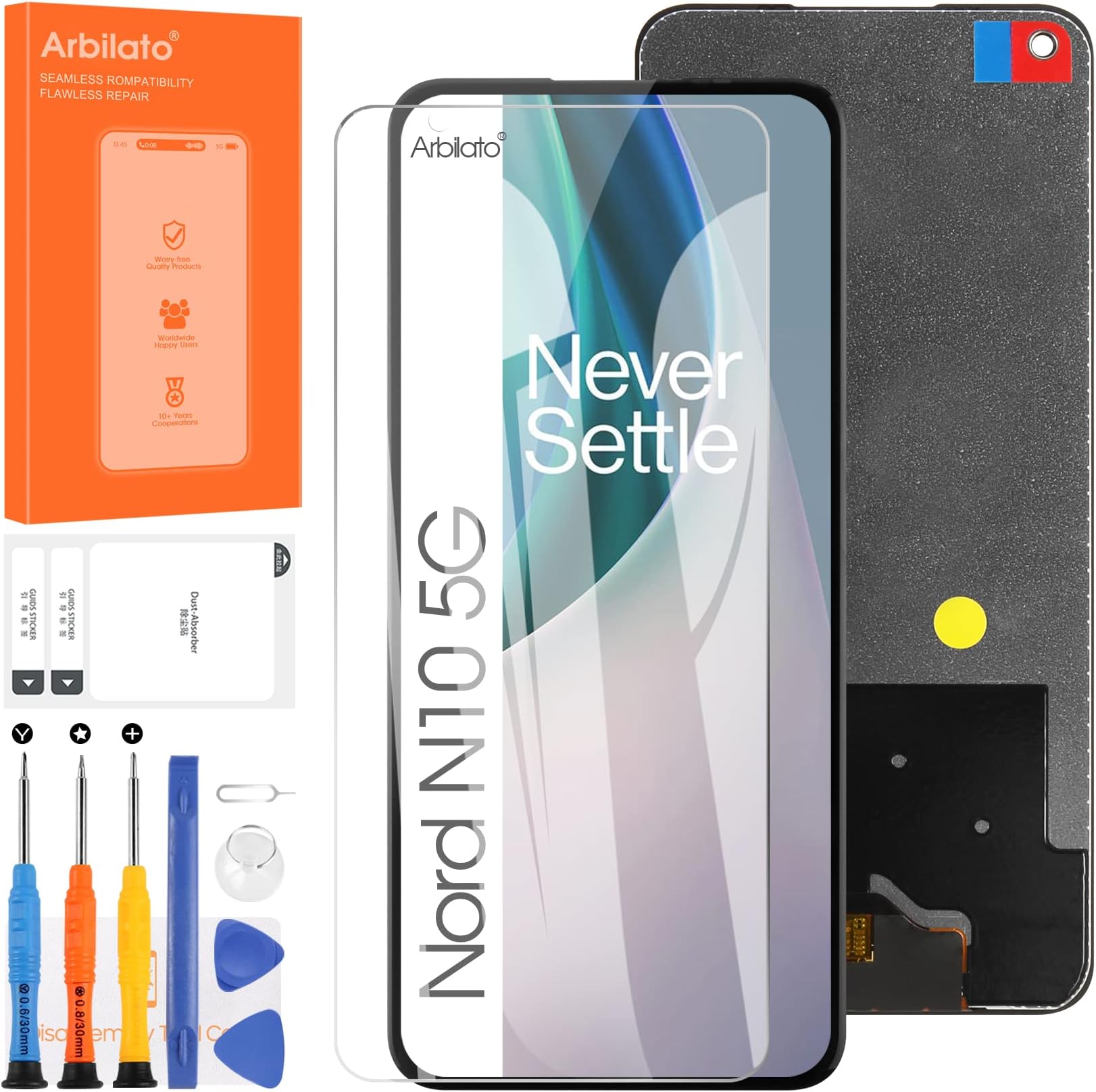 Amazon.com: for OnePlus Nord N100 Screen Replacement kit for Nord N100 ...