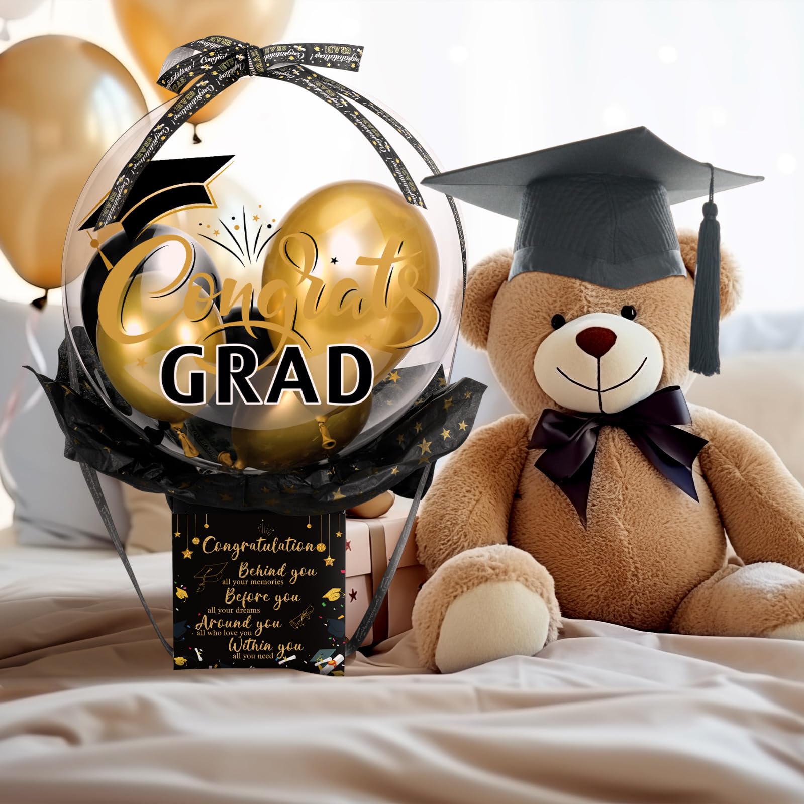 Snapklik.com : Graduation Party Balloon Gift Set Congrats Grad Money ...