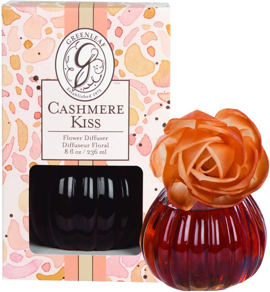 Amazon.com : Cashmere KISS Greenleaf Flower Diffuser : Health & Household