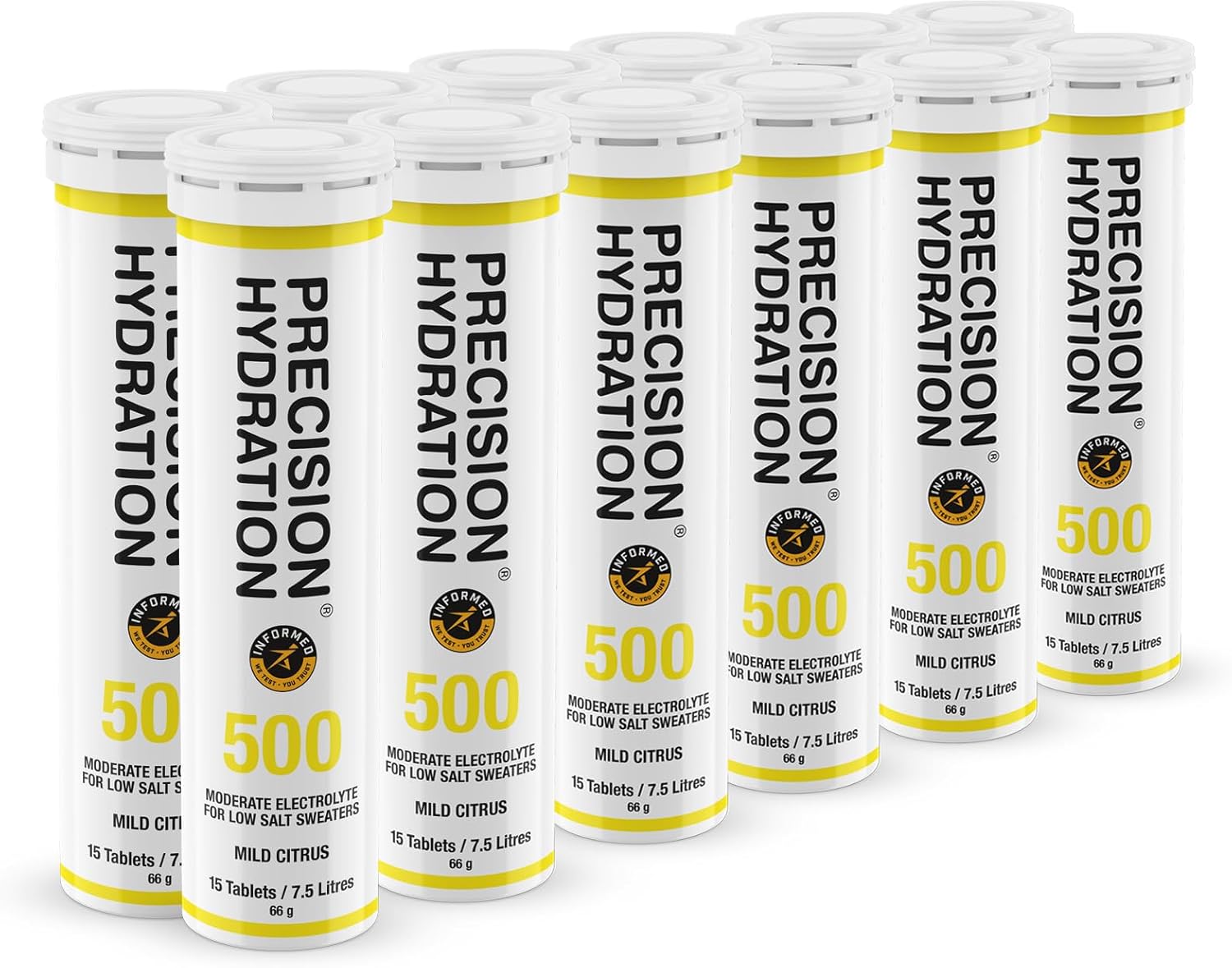 Precision Hydration Electrolyte Tablets - Multi Strength Effervescent ...