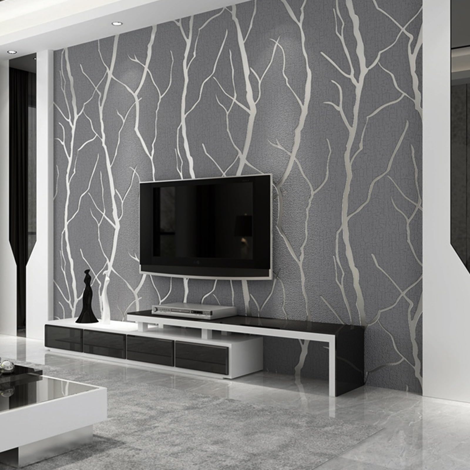 Wallpaper Ideas For Living Room Feature Wall