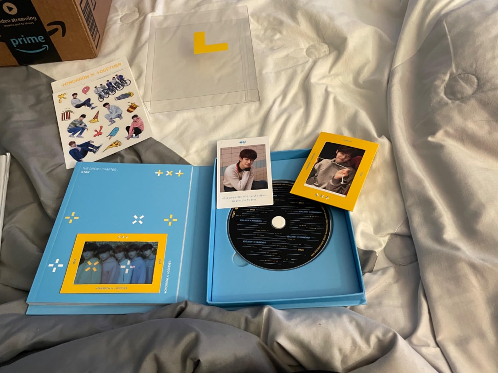 Amazon.com: TXT Dream Chapter : Star 1st Mini Album CD+80p PhotoBook+1p ...
