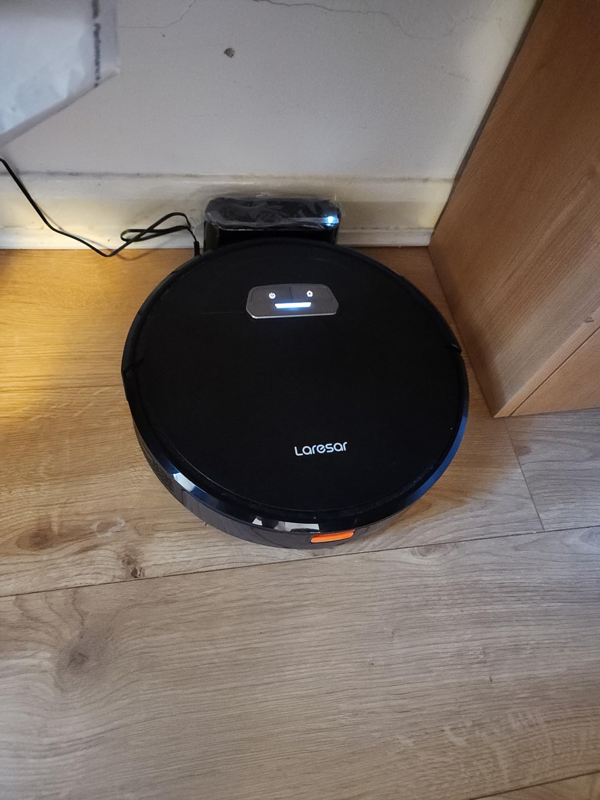 Laresar Robot Vacuum Cleaner with Mop, 4500Pa Robotic Vacuum with Auto ...