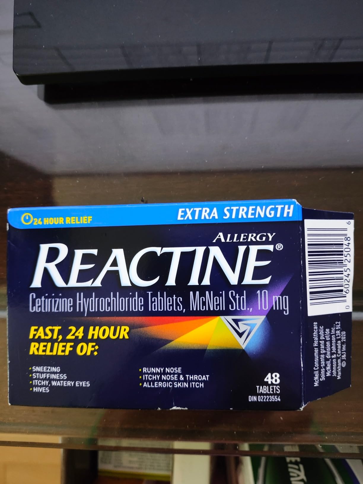 Reactine Extra Strength Antihistamine Tablets - 10mg Cetirizine ...