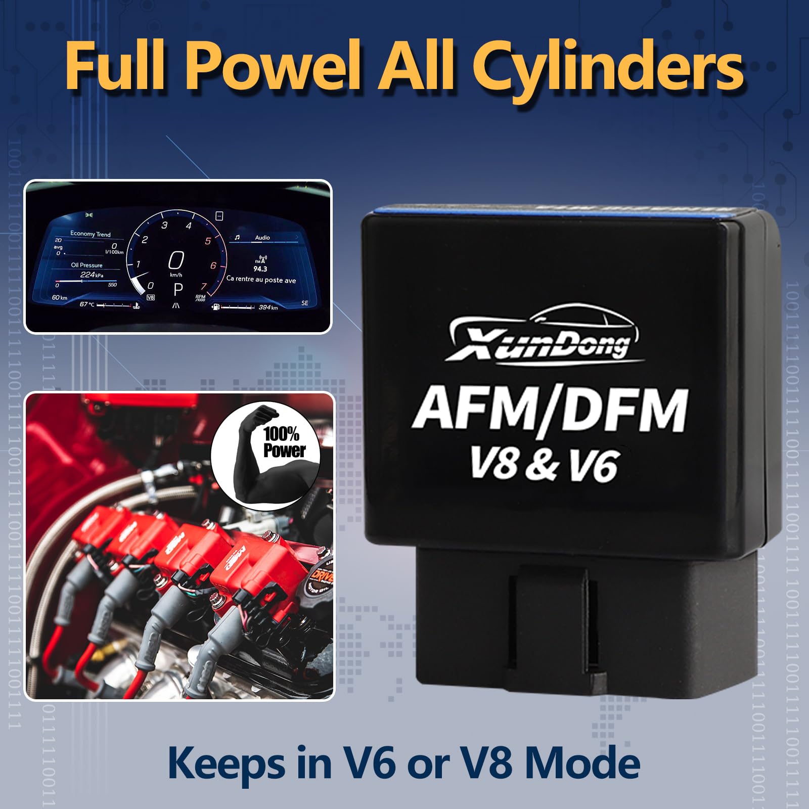 AFM Disabler GM AFM/DFM Disabler For GM V8 & V6 Engines - Eliminates ...
