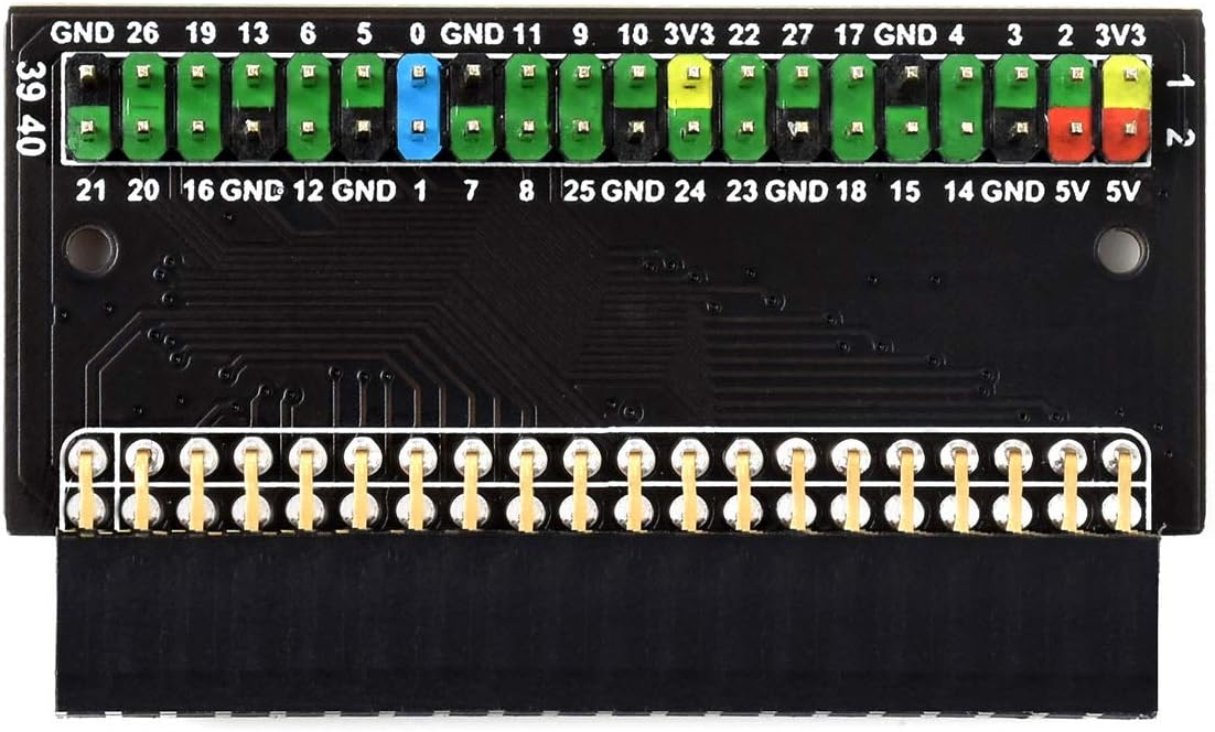 Amazon.com: Coolwell Waveshare for Raspberry Pi 400 GPIO Header Adapter, Header Expansion, 2X ...