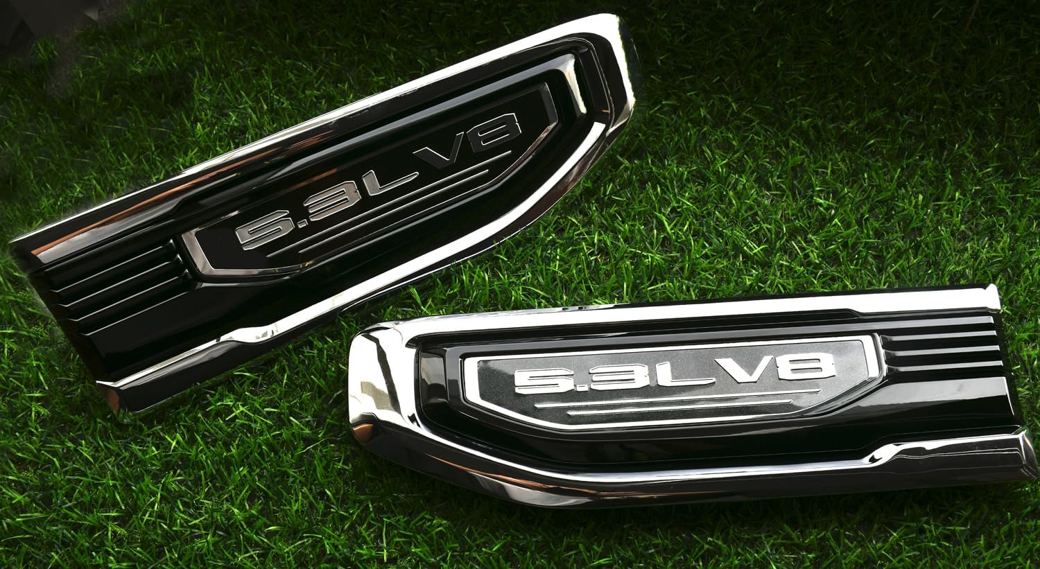 Amazon.com: Pair New 5.3L V8 Driver Side Vent Right Left 3D Badge ...