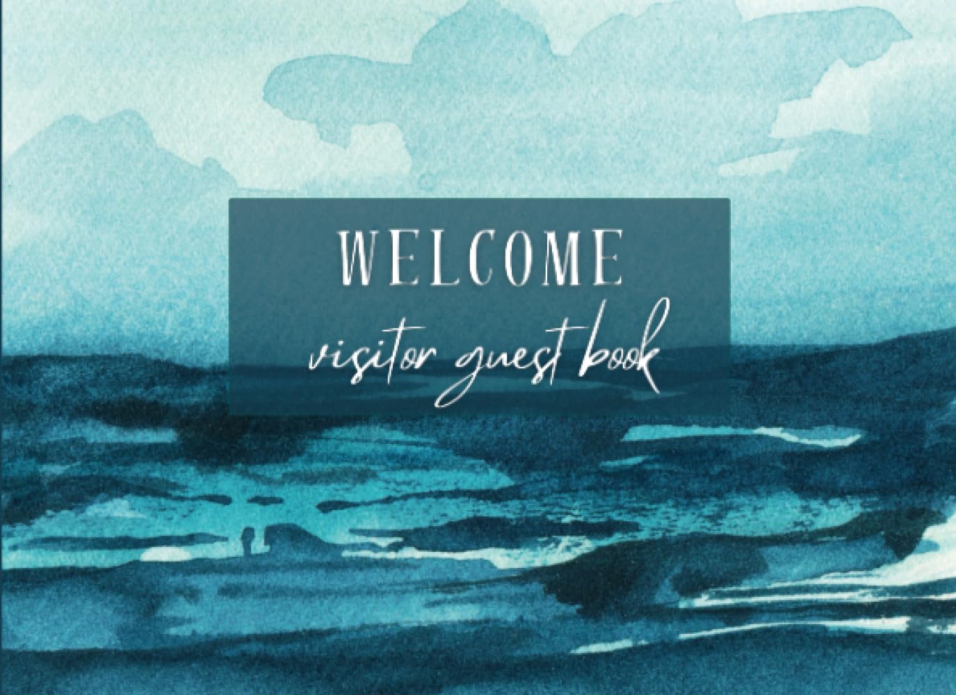 Buy Coastal Welcome Visitor Guest Book: Register Book for Vacation ...