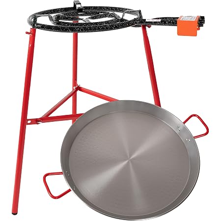 Amazon.com: Garcima 26-Inch Carbon Steel Paella Pan, 65cm: Home & Kitchen