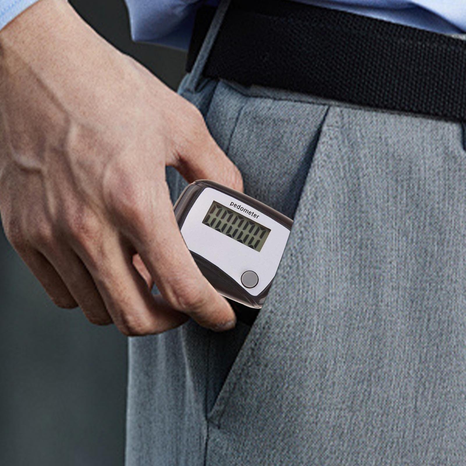 Digital Pedometer Ankle Pedometer For Walking Steps And Miles Pocket ...