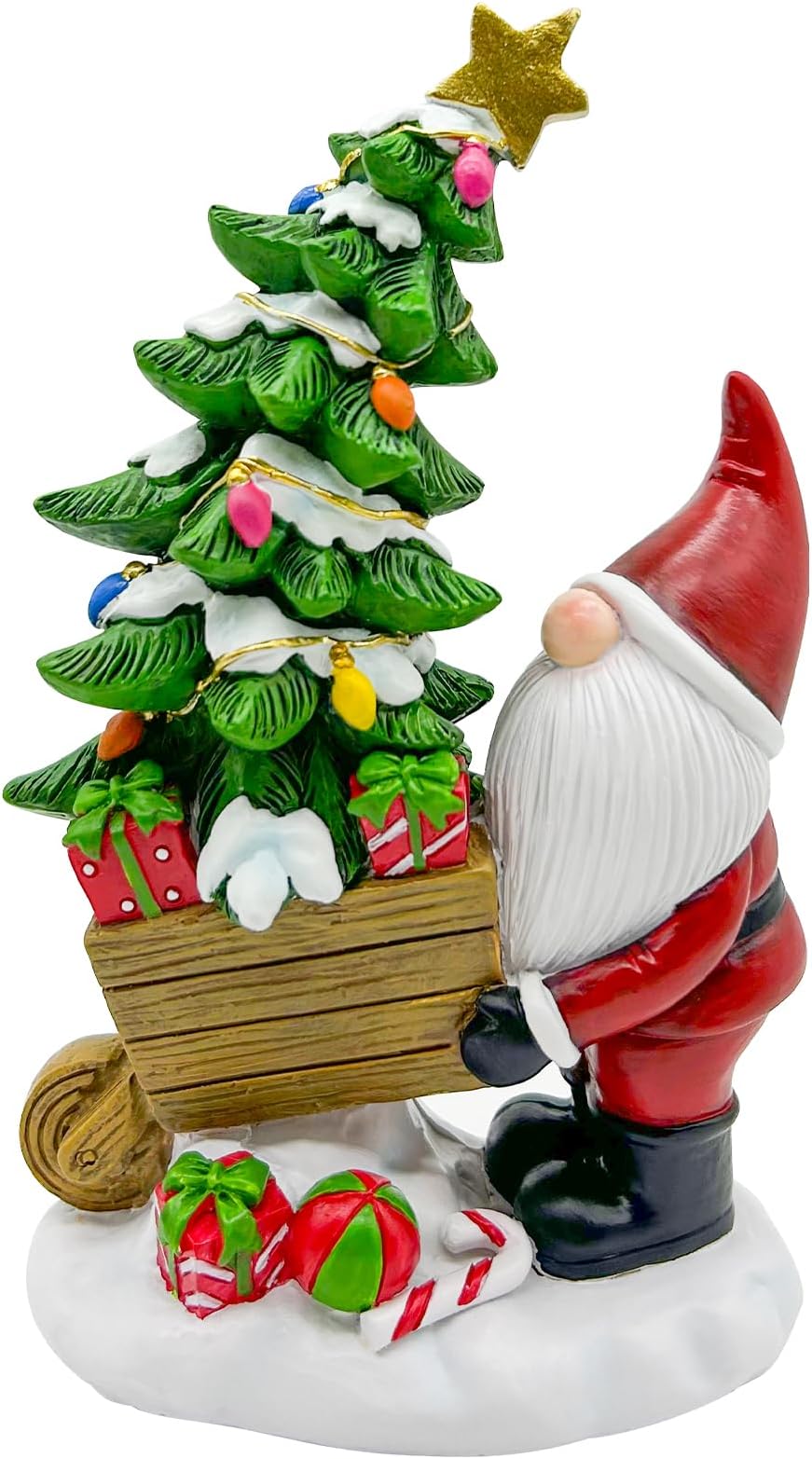 Amazon.com: Gift Boutique Christmas Santa Gnomes Table Topper Decor Set ...