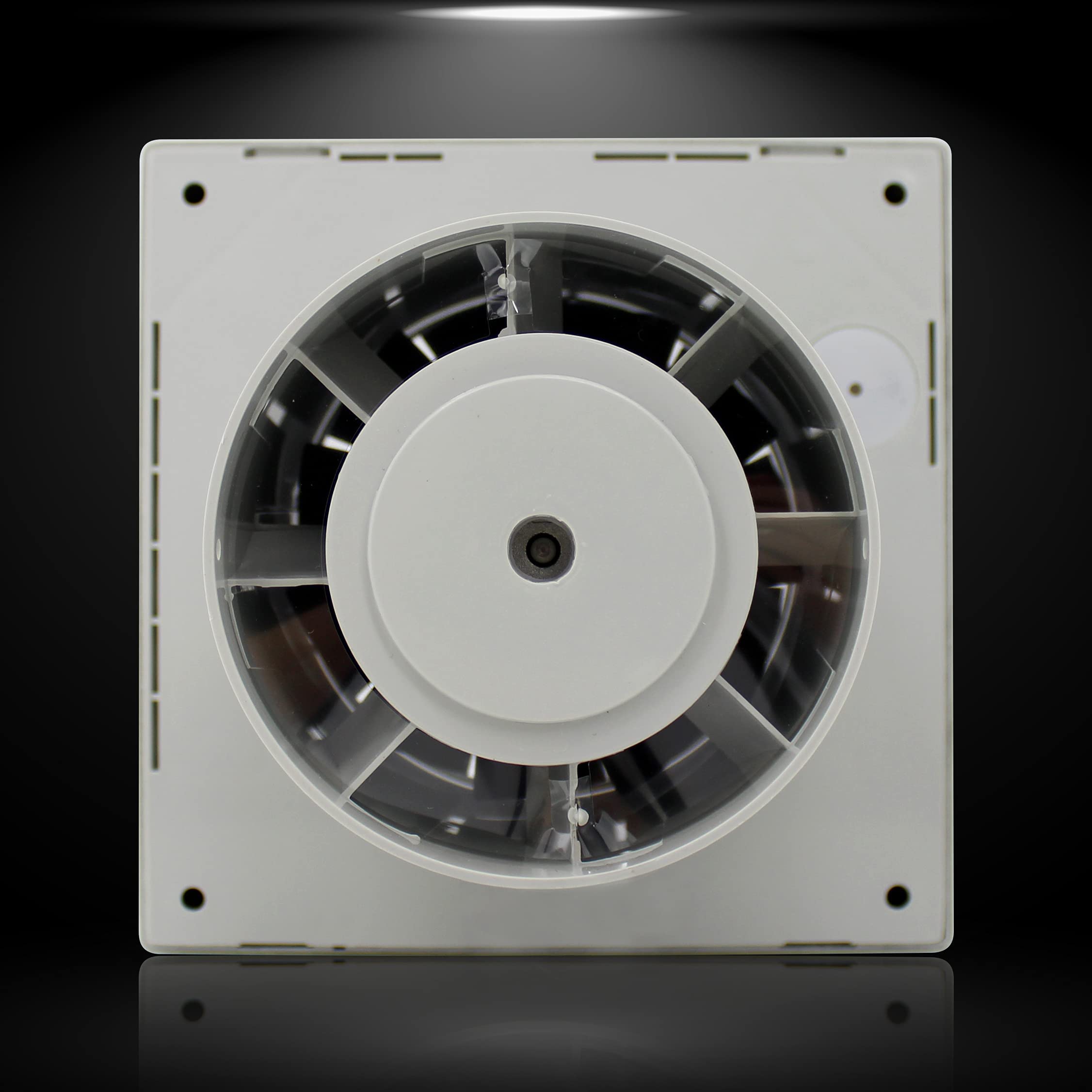 Xpelair Bathroom Extractor Fan 4 Inch Glass Extractor Fan With Run On ...