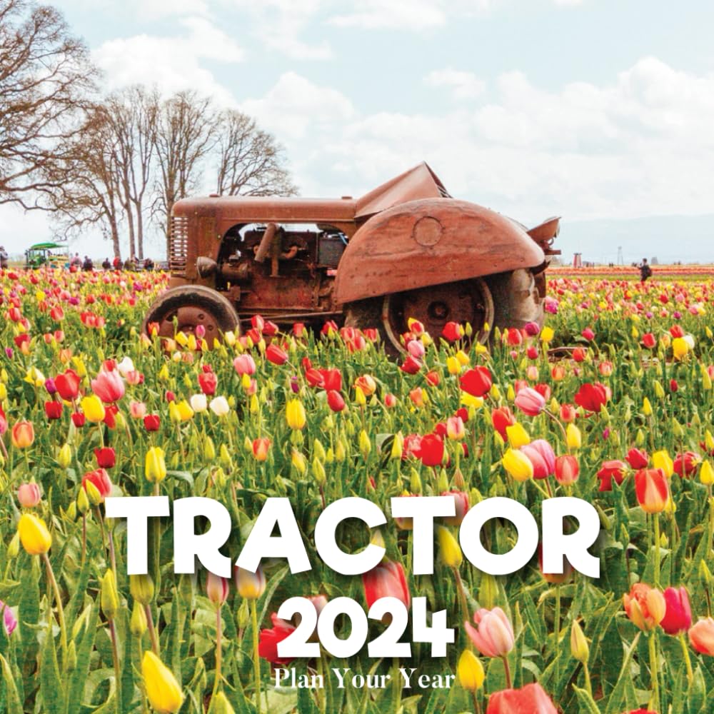 Plan Your Year tractor 2024: Planning is the key to success, Organize ...