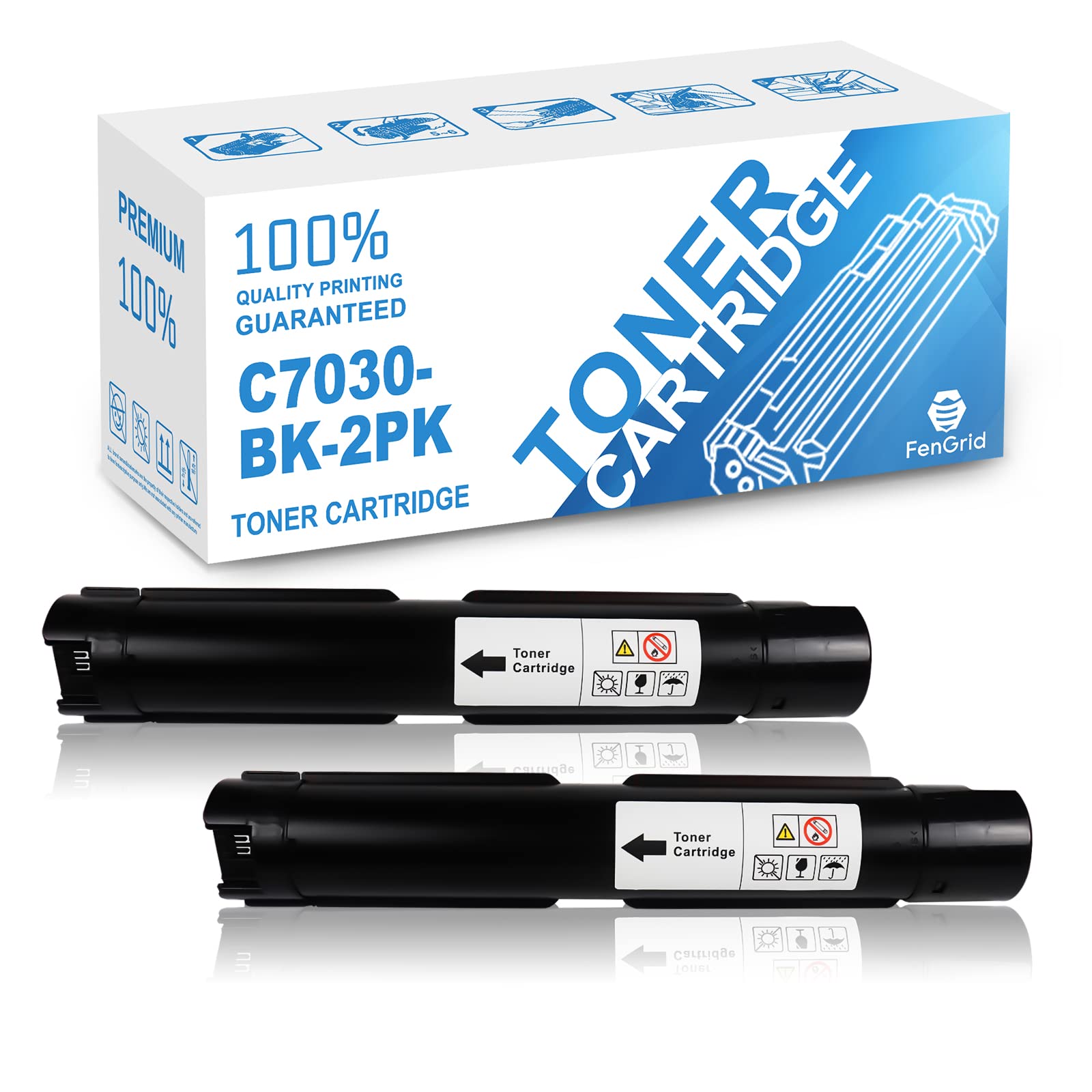 Amazon.com: FenGrid C7020 C7025 C7030 High Capacity Toner Cartridge ...