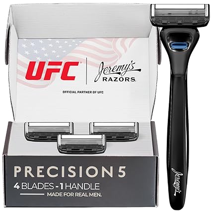 Amazon.com: Jeremy's Razors for Men: Precision 5 Blade Razor ...