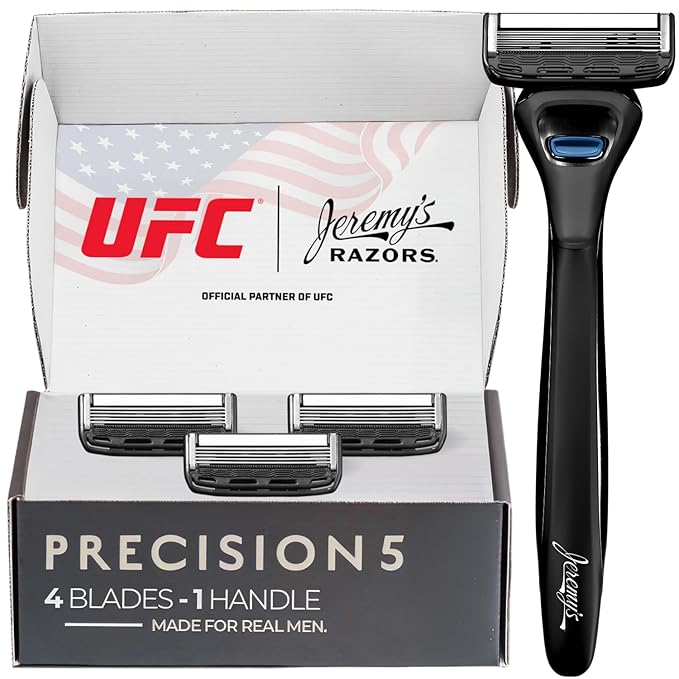 Amazon.com: Jeremy's Razors for Men: Precision 5 Blade Razor ...