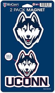 Amazon.com: WinCraft University Connecticut UConn Huskies 5" x 9" Inch ...
