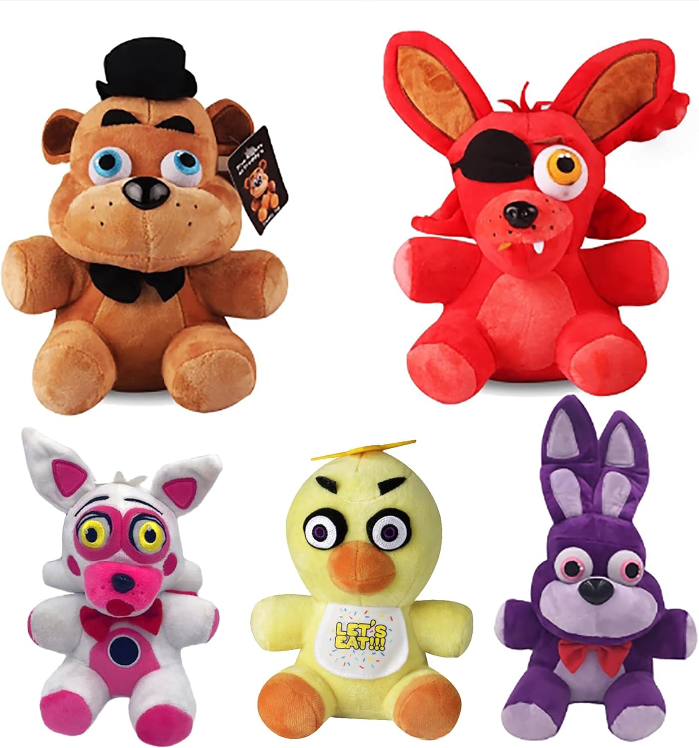 Amazon.com: ILVTYAN Cute plushies Plush Figure Toys Sets, Gifts Game ...