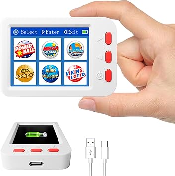Amazon.com: AI Lottery Number Picker, USB Rechargeable Automatic ...