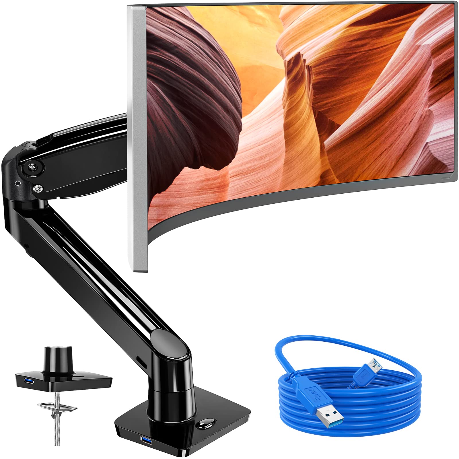 Brazo de monitor ultra ancho...B098JT9SFR | Encarguelo.com