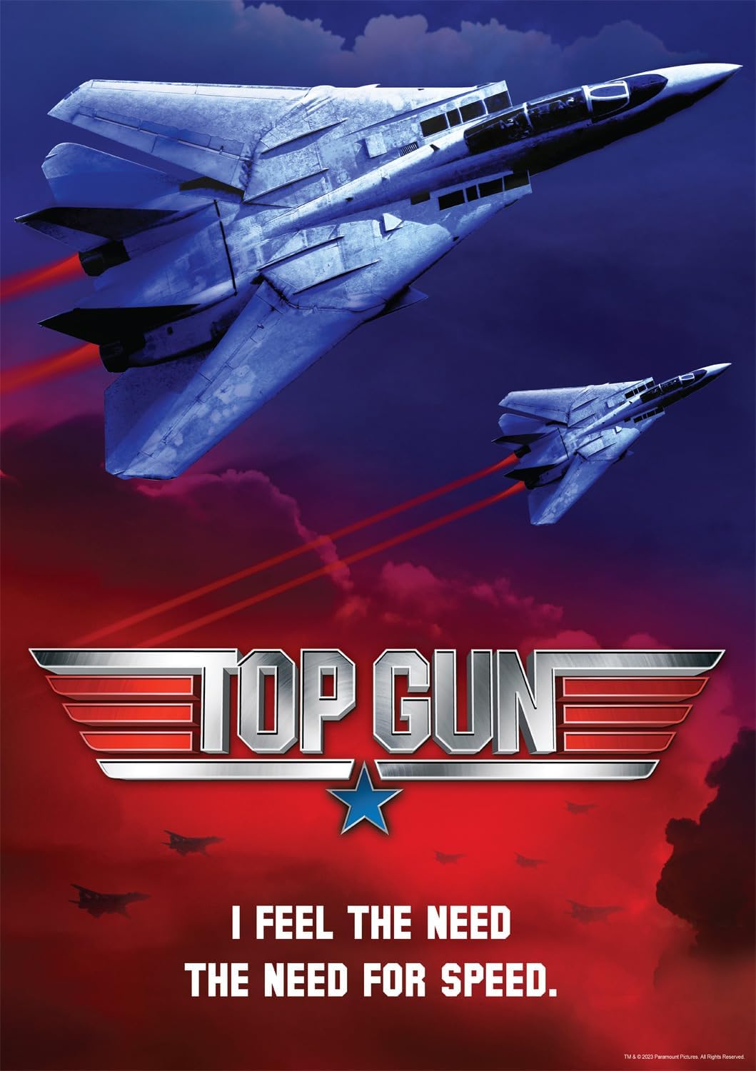 Buffalo Games - Top Gun - 500 Piece Jigsaw Puzzle, Jigsaw Puzzles ...