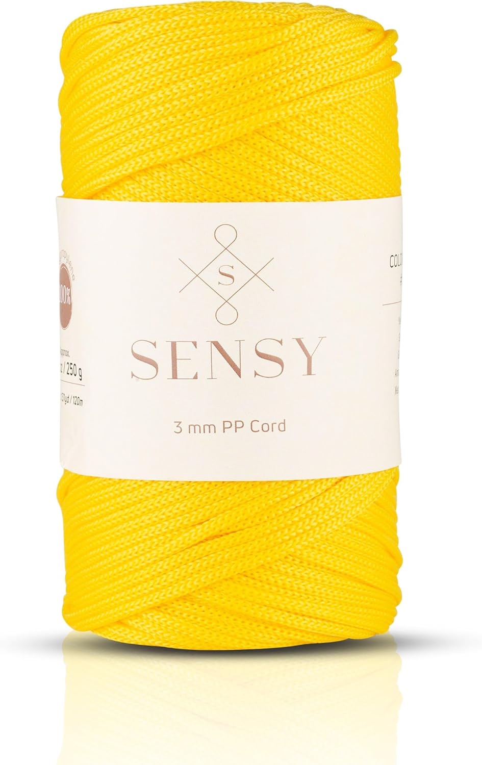 Amazon.com: Sensy Premium 3mm 131 Yards Polyester Rope 100% ...